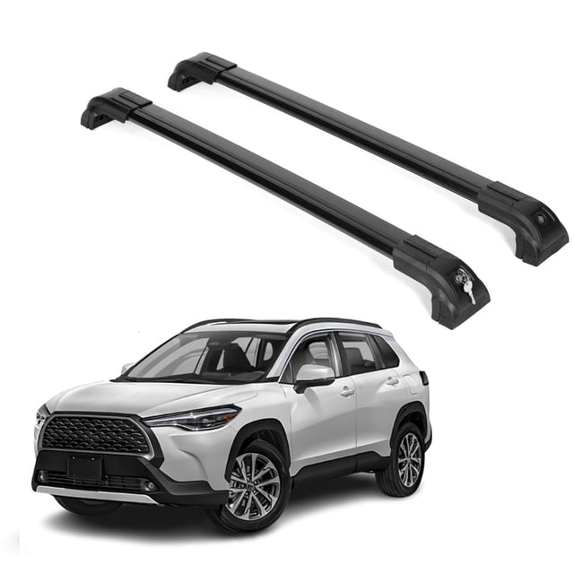 ERKUL Heavy Duty Roof Rack Cross Bars for Toyota Corolla Cross 2022 ...