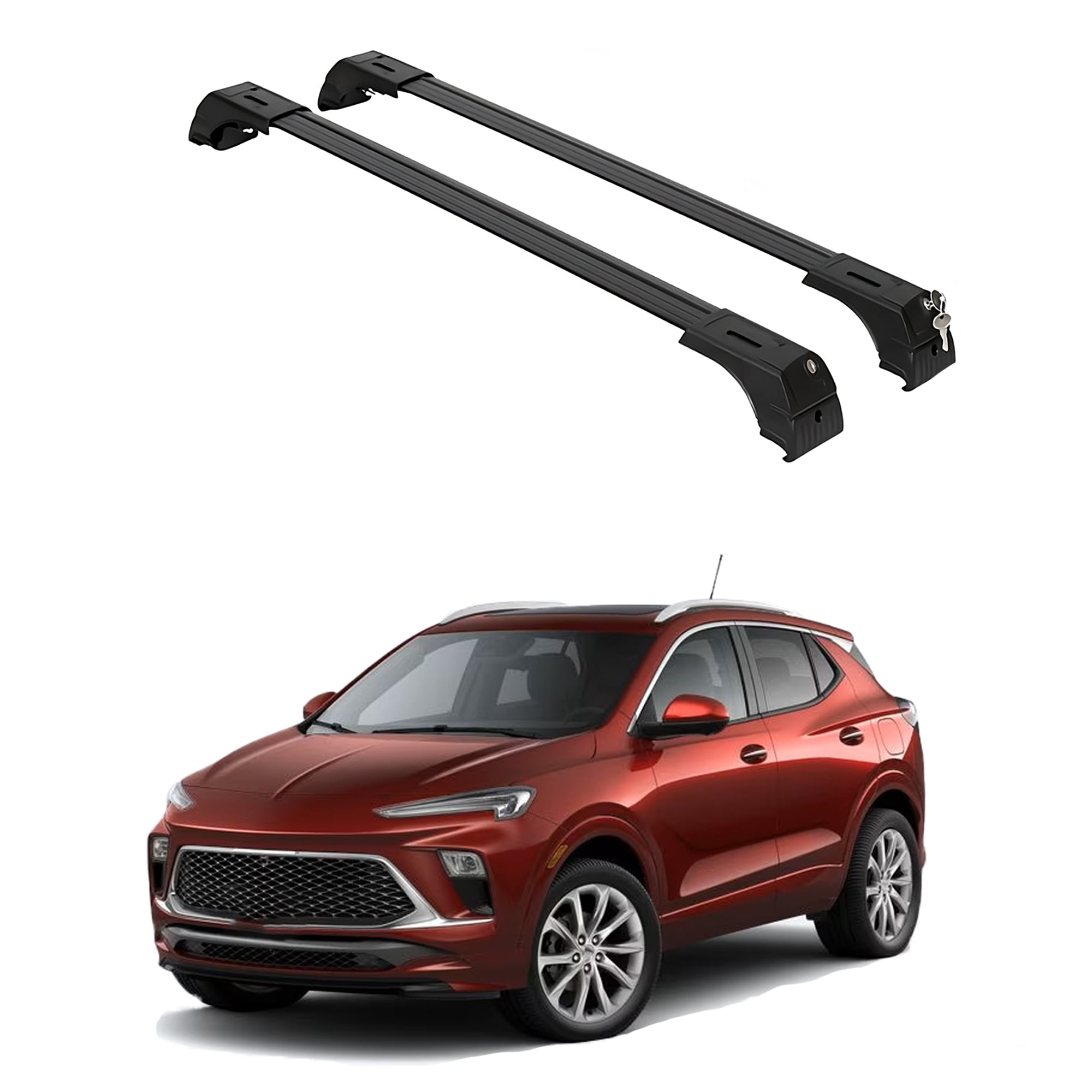 ERKUL Roof Rack Cross Bars for Buick Encore GX 2020-2024 | Anti-Theft ...