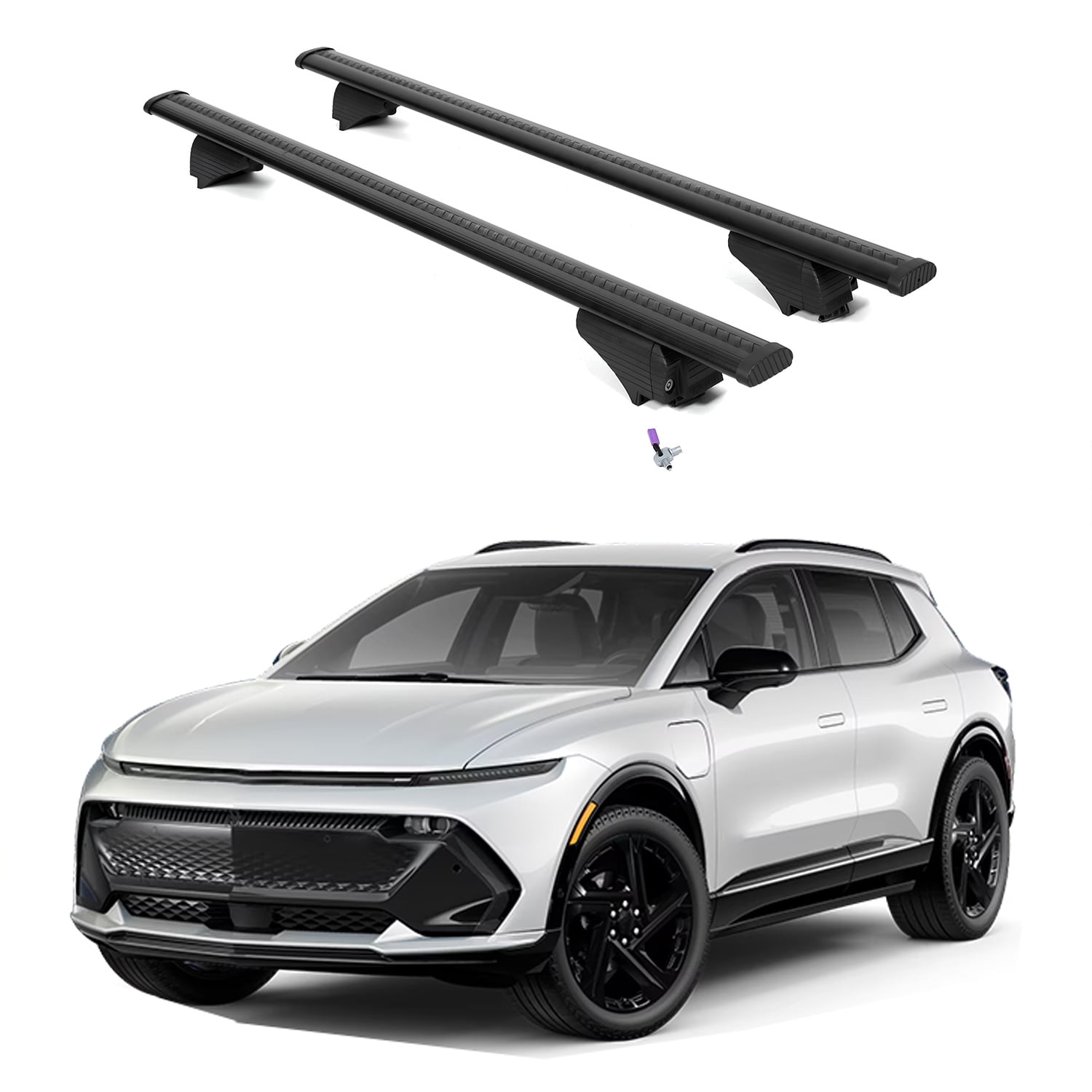 ERKUL Roof Rack Cross Bars for Chevrolet Chevy Equinox EV 2024-2025 ...