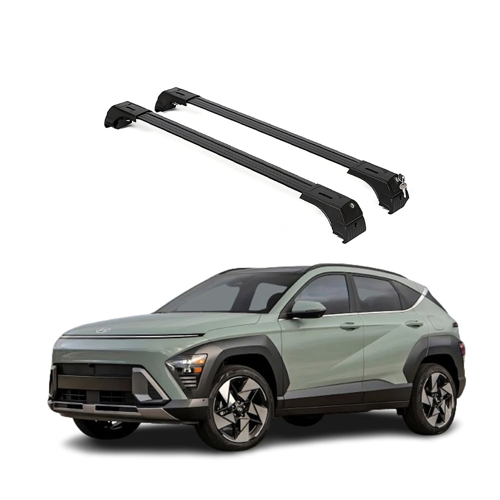 ERKUL Roof Rack Cross Bars for Hyundai Kona & Kona Electric 2024-2025 ...