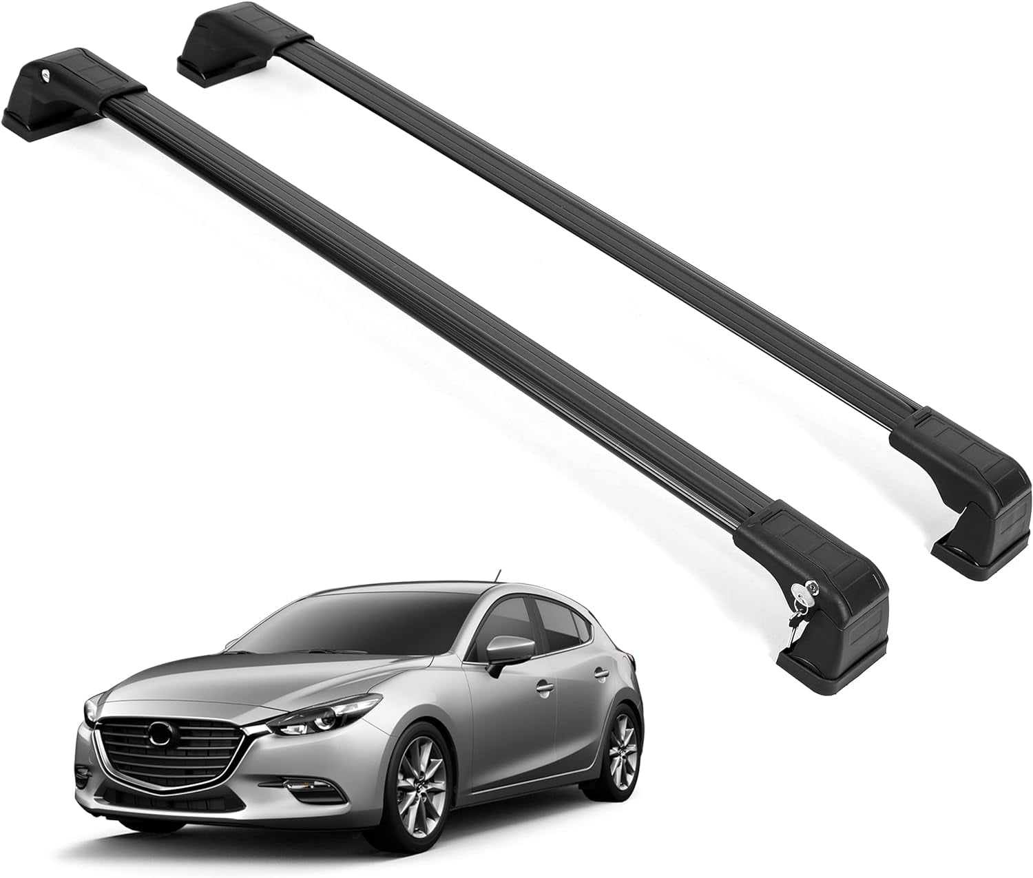 Customer reviews for ERKUL Roof Rack Cross Bars for Mazda 3 2010-2013 ...