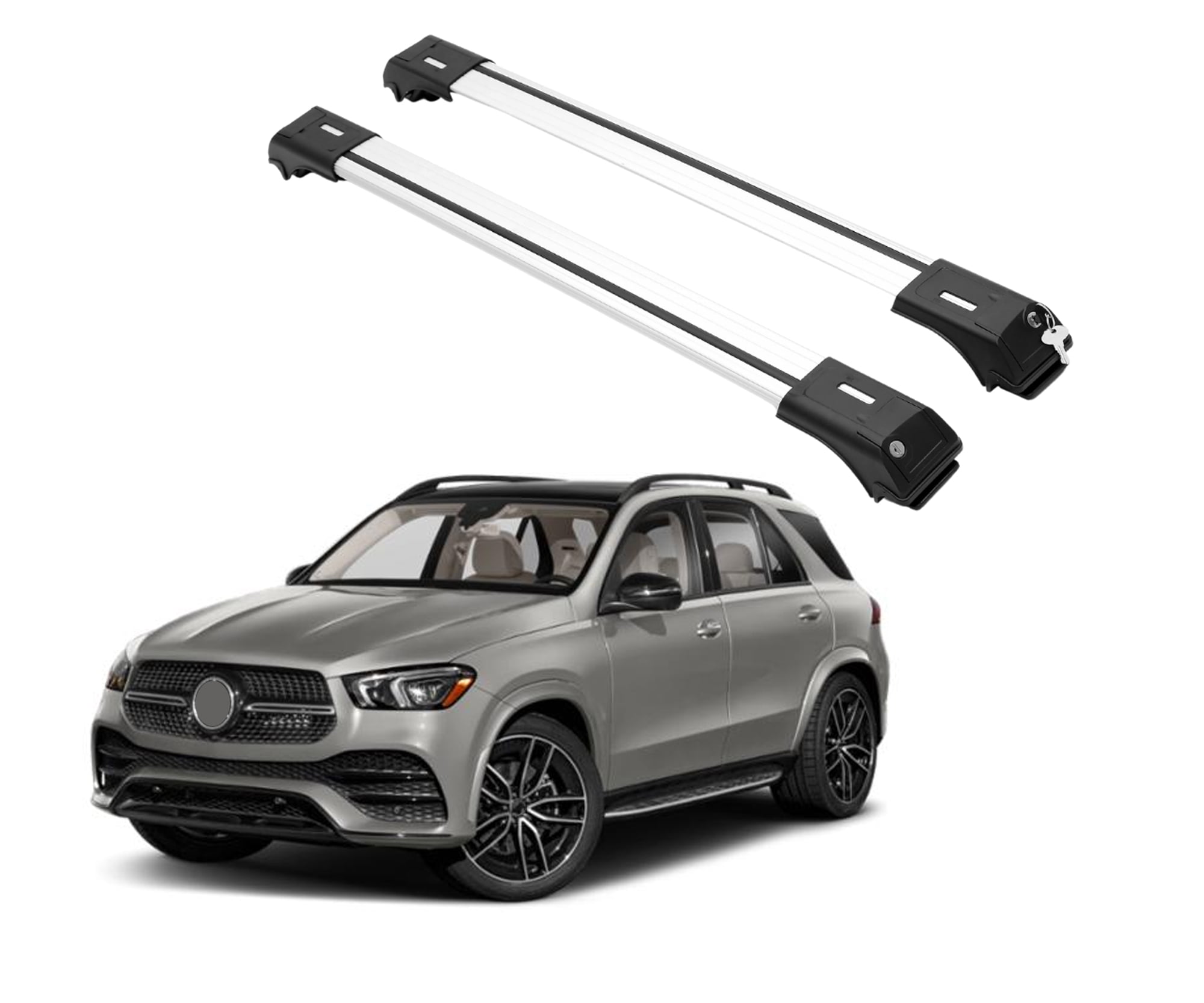 ERKUL Roof Rack Cross Bars for Mercedes Benz GLE V167 2019-2024 ...
