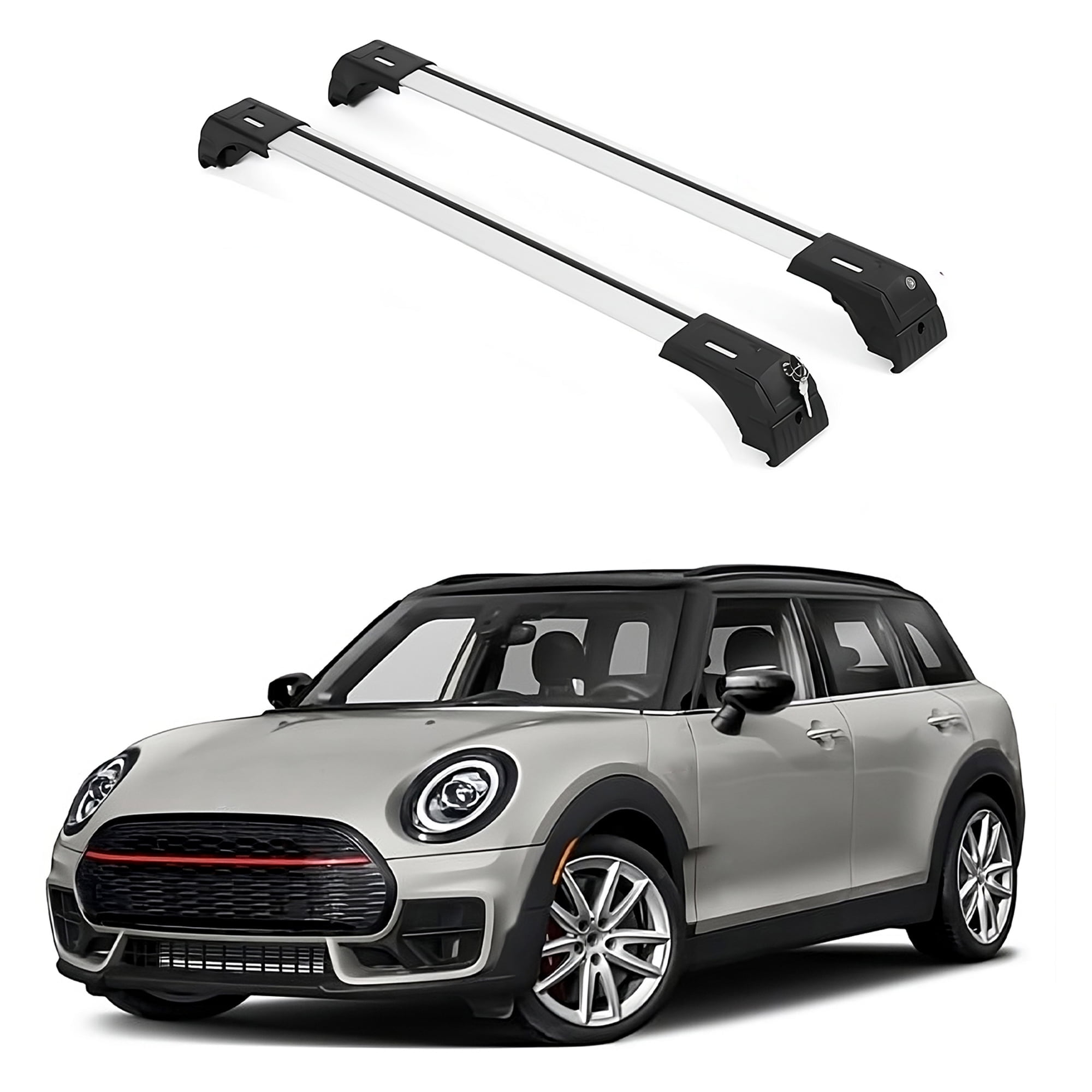 ERKUL Roof Rack Cross Bars for Mini Cooper Clubman F54 2016-2024 | Anti-Theft Lock Aluminum ...