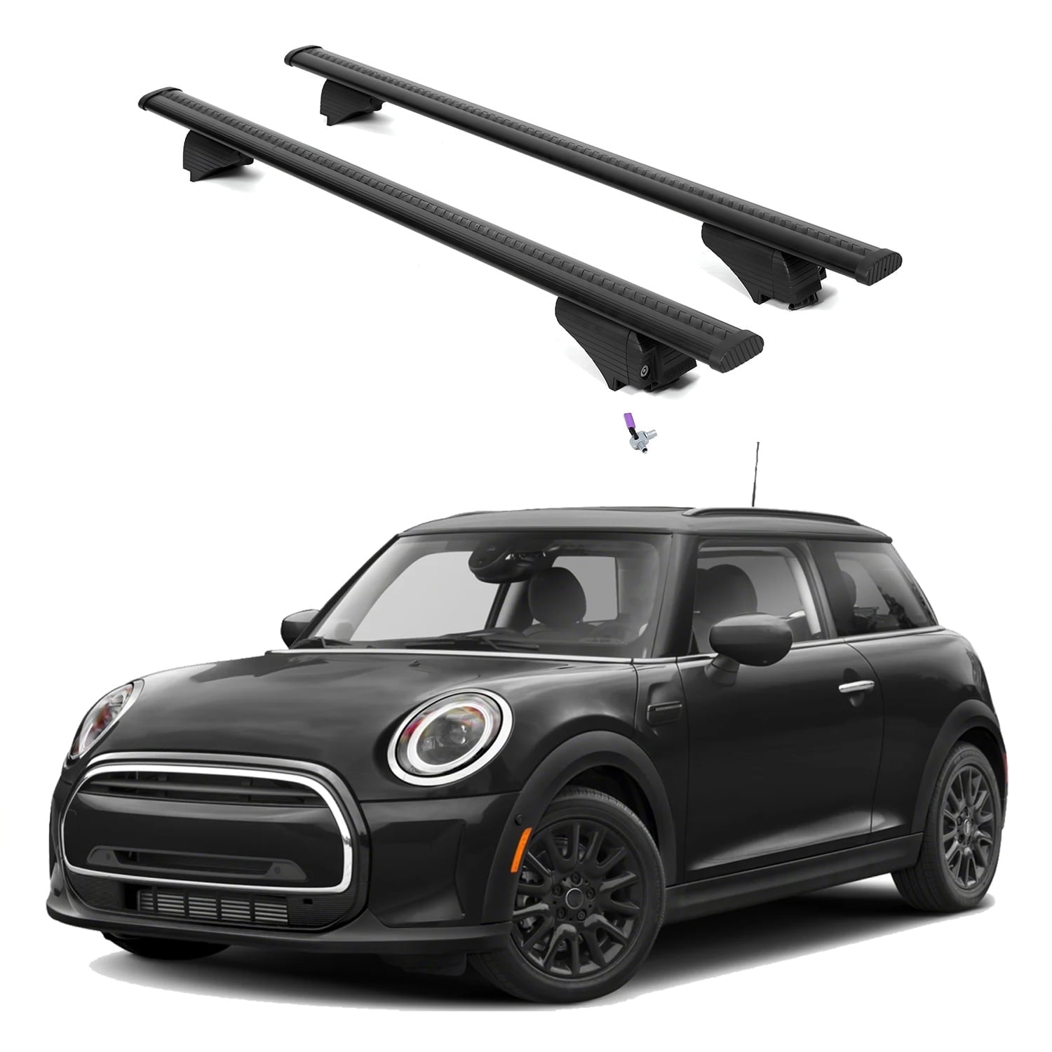 ERKUL Roof Rack Cross Bars for Mini Cooper Hardtop 2014-2024 | Aluminum ...