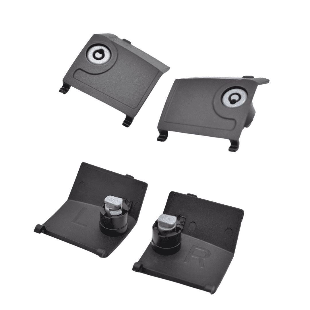 ERKUL Roof Rack Cross Bars Replacement Parts - Metal Locking System Set ...