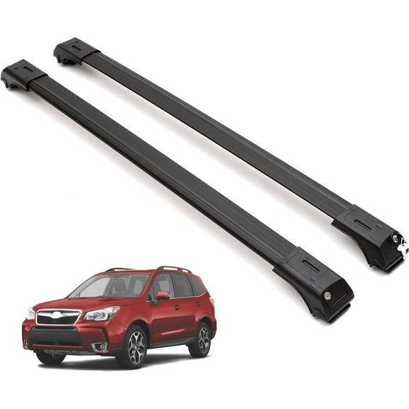 ERKUL Heavy Duty 220lbs Roof Rack Cross Bars for Mitsubishi Outlander ...