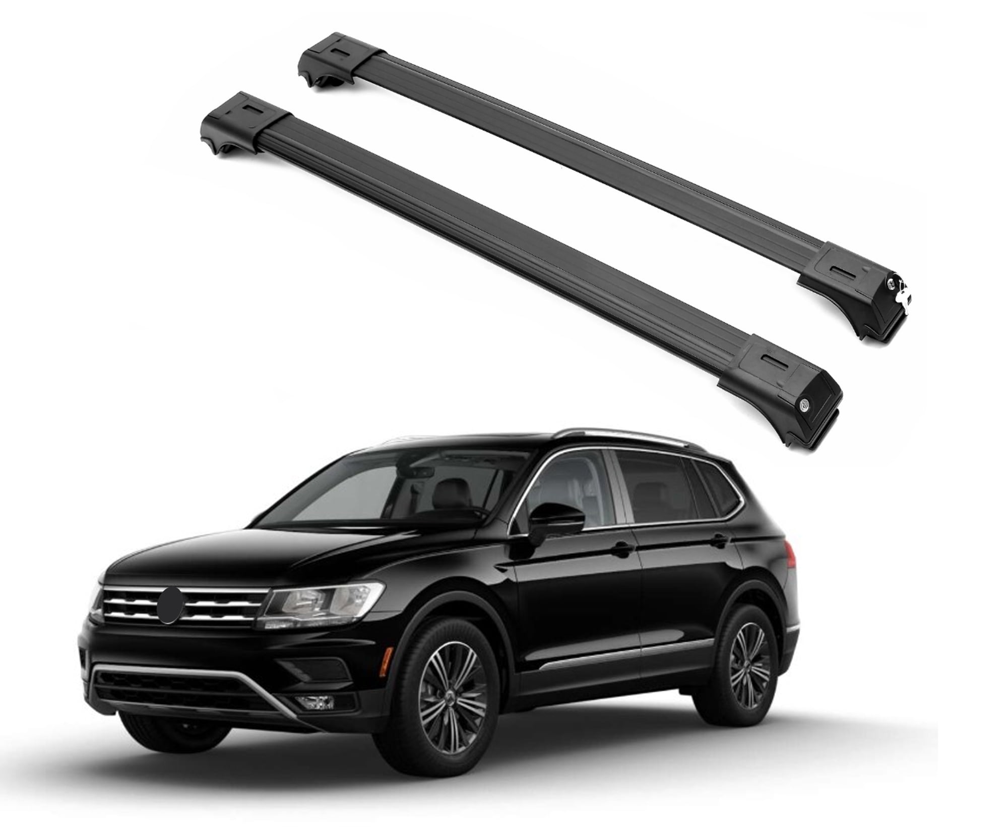 ERKUL Roof Rack Cross Bars for VW Volkswagen Tiguan 2018-2024 ...
