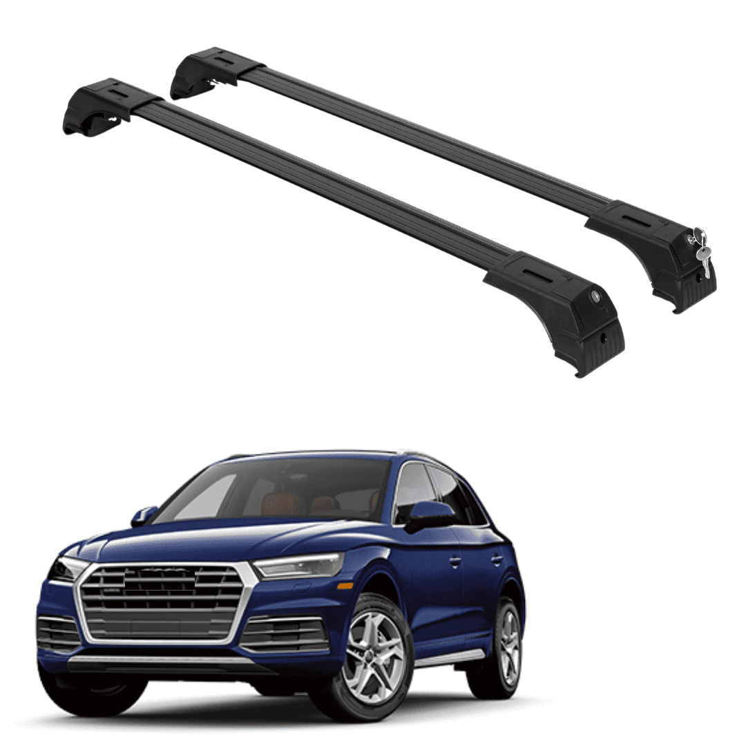 ERKUL Roof Rack Cross Bars for Audi Q5 2018-2025 | Aluminum Crossbars ...
