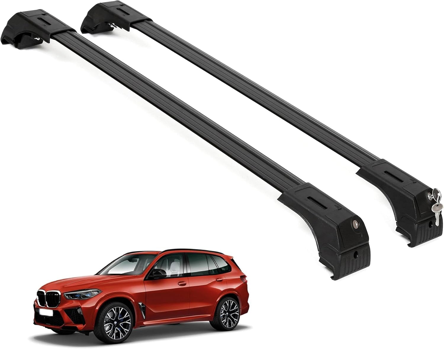ERKUL Roof Rack Cross Bars for BMW X5 F15 2014-2018 | Aluminum ...