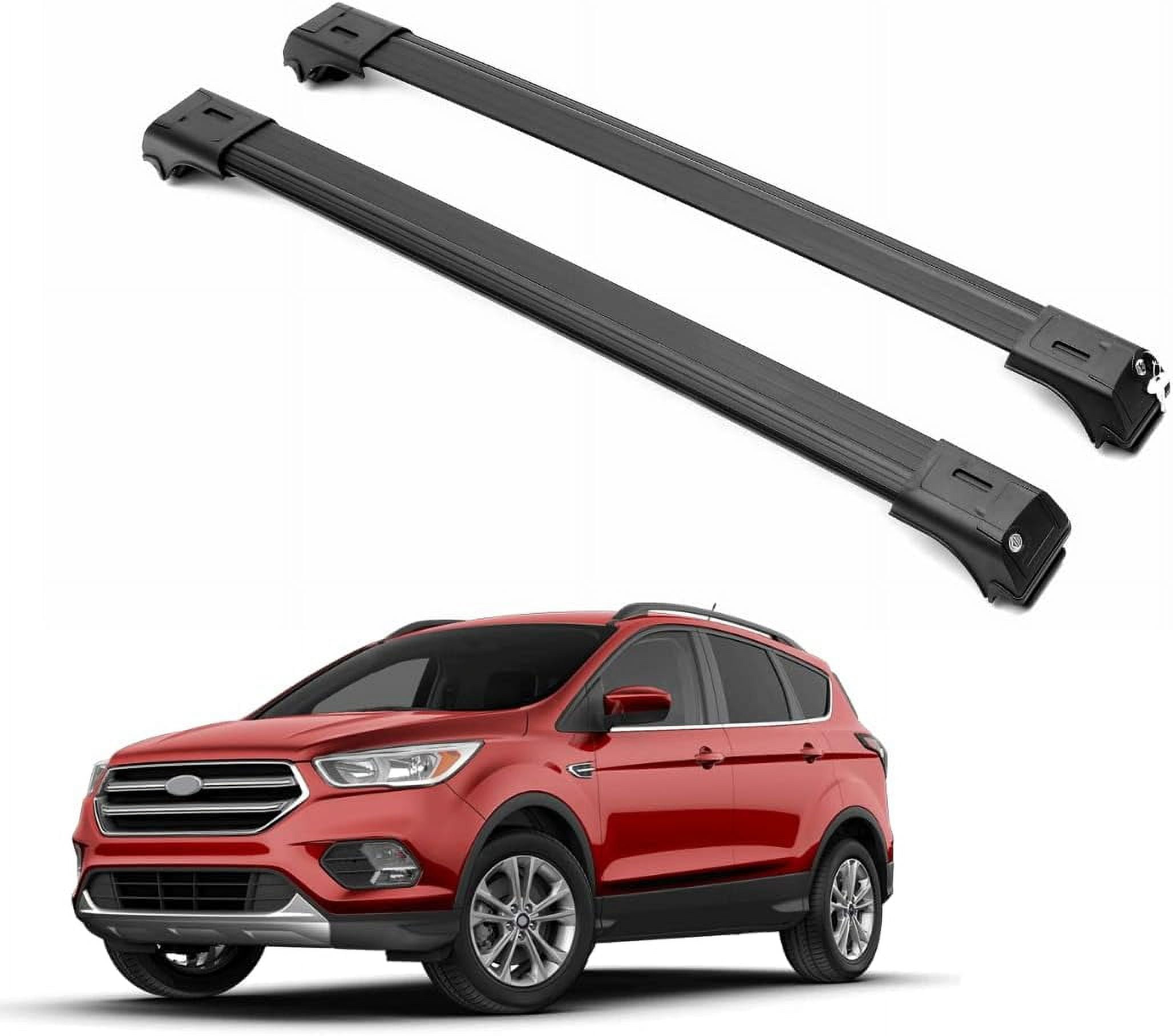 ERKUL Roof Rack Cross Bars for Ford Escape 2013-2019 | Aluminum ...