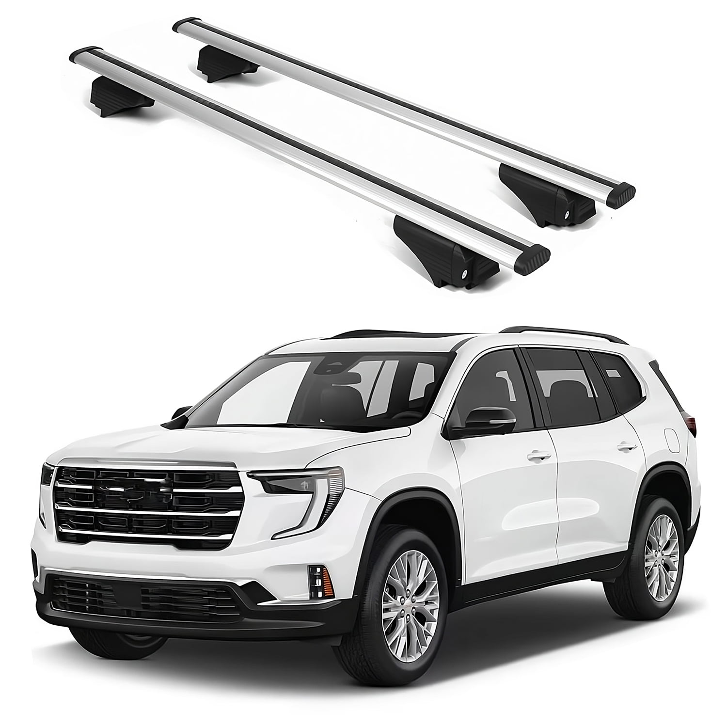 ERKUL Roof Rack Cross Bars for GMC Acadia 2024-2025 | Aluminum ...