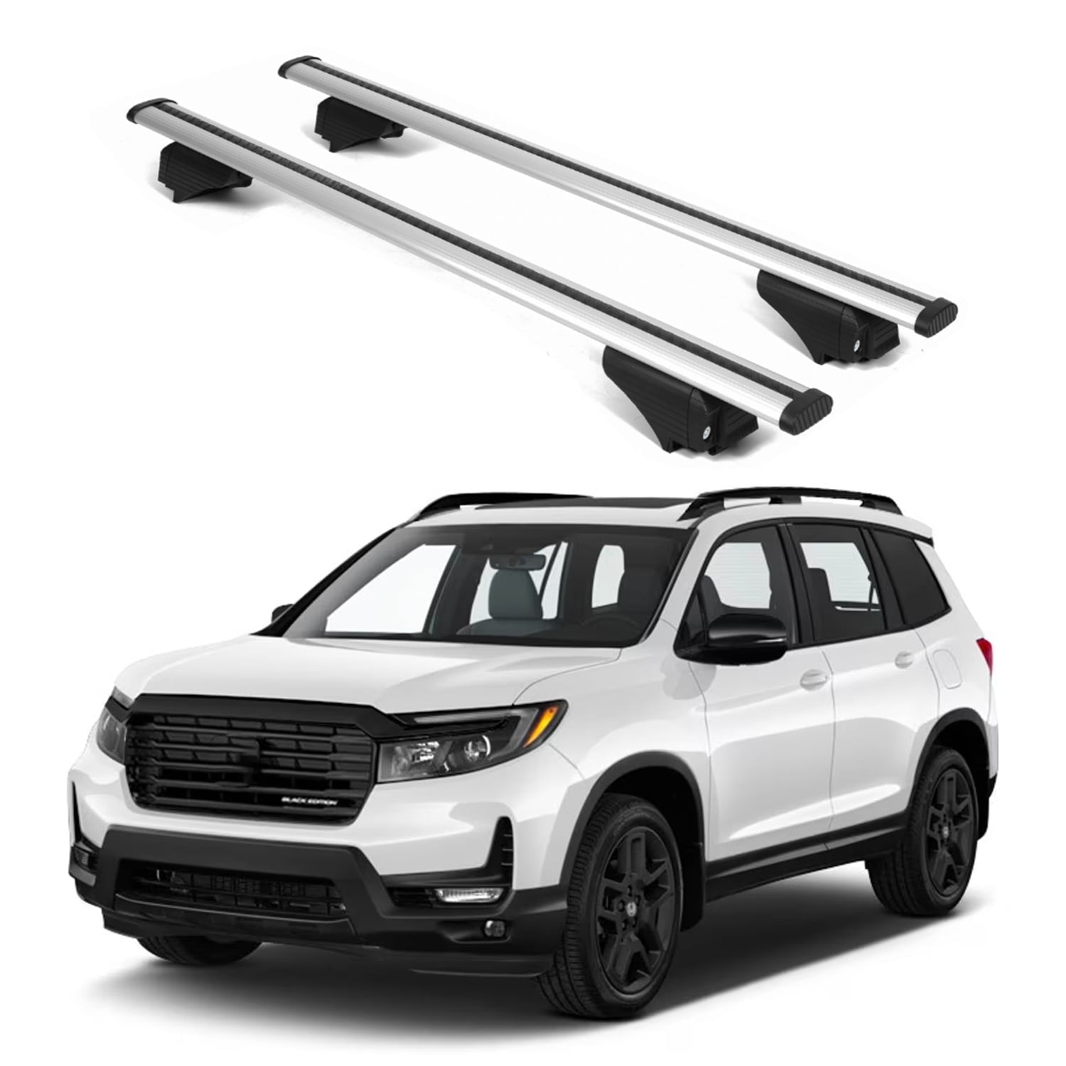 ERKUL Roof Rack Cross Bars for Honda Passport 2019-2024 | Aluminum ...