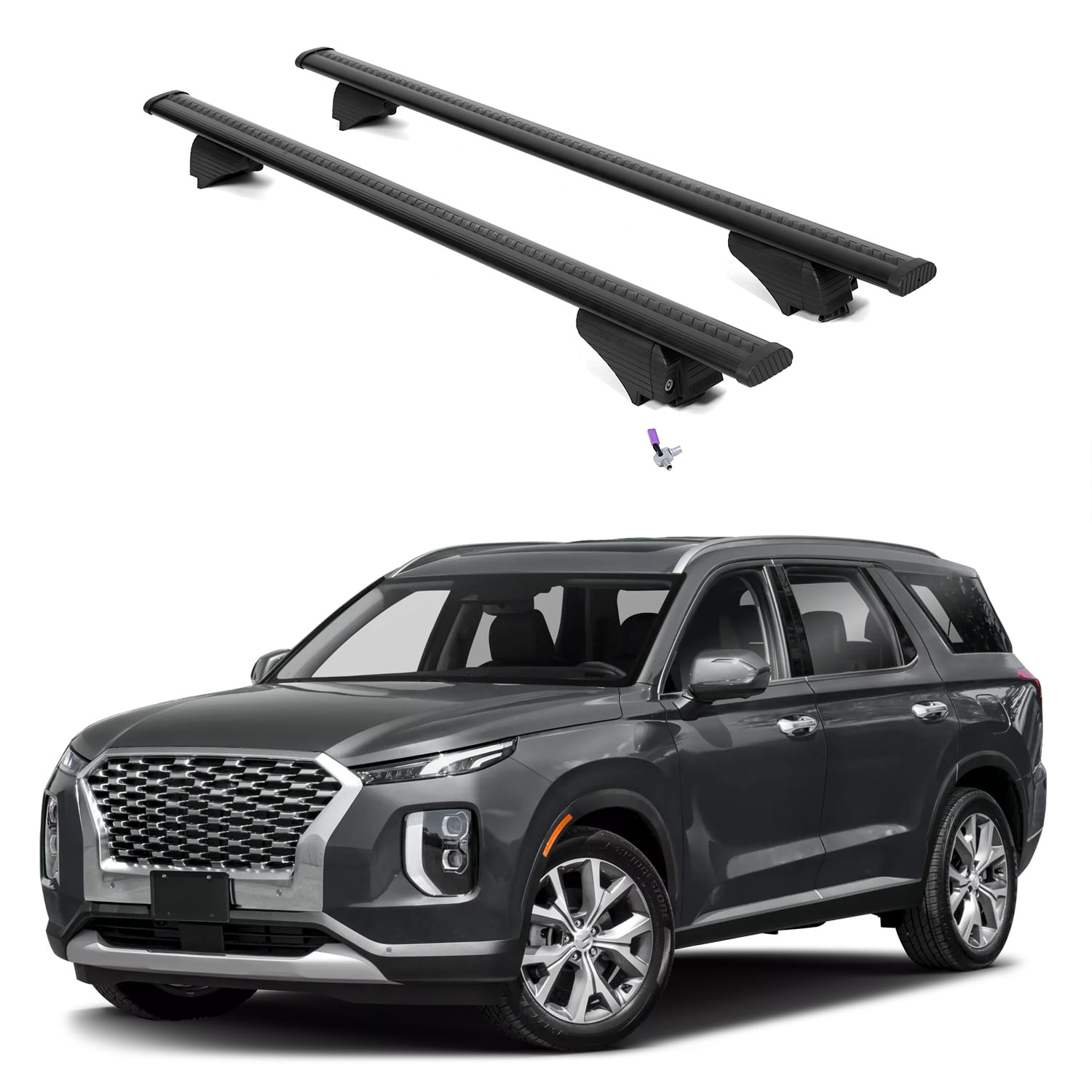 ERKUL Roof Rack Cross Bars for Hyundai Palisade 2019-2025 | Aluminum ...