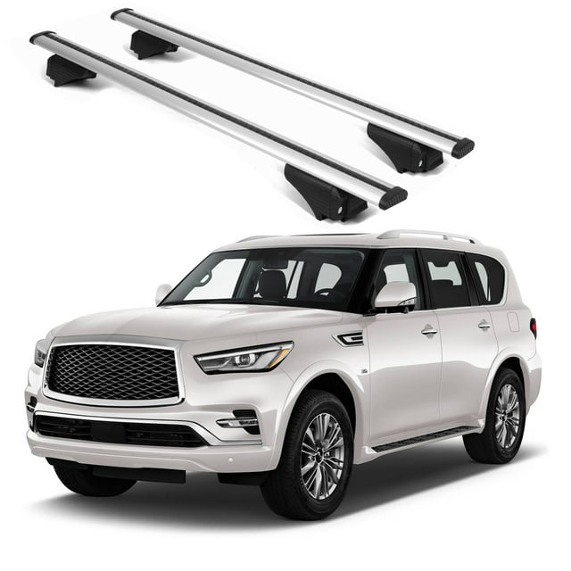 ERKUL Roof Rack Cross Bars for Infiniti QX80 2018-2024 | Aluminum ...