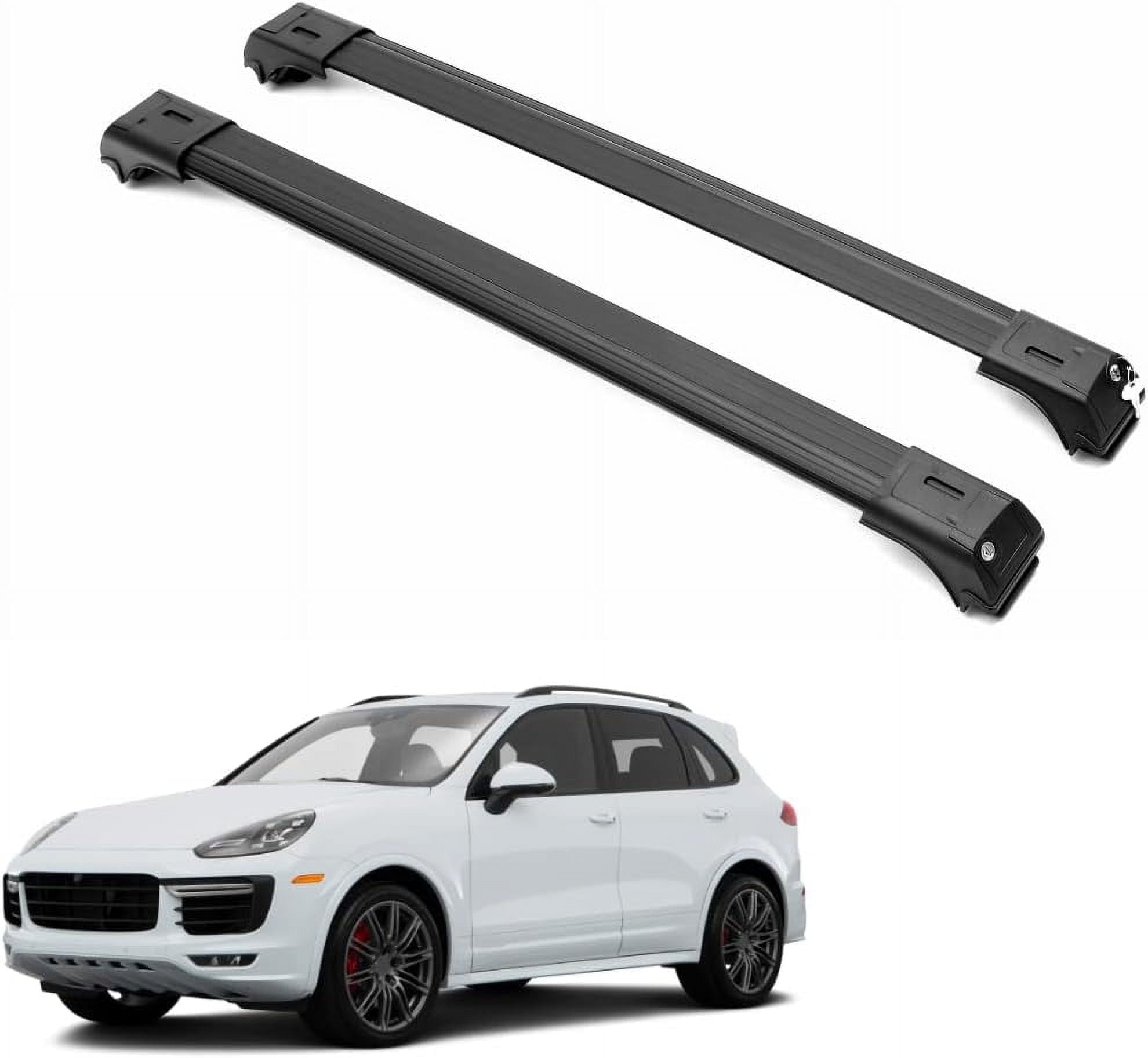 ERKUL Roof Rack Cross Bars for Porsche Cayenne 2003-2010 | Aluminum ...