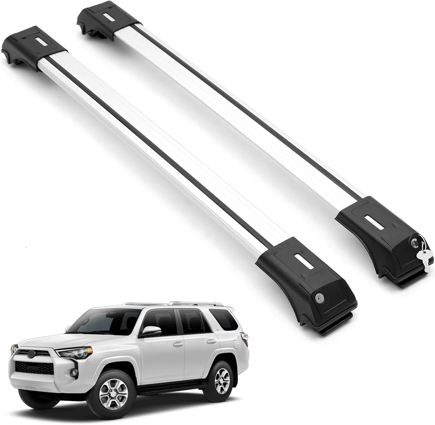 ERKUL Roof Rack Cross Bars for Toyota 4Runner 2010-2024 | Aluminum ...