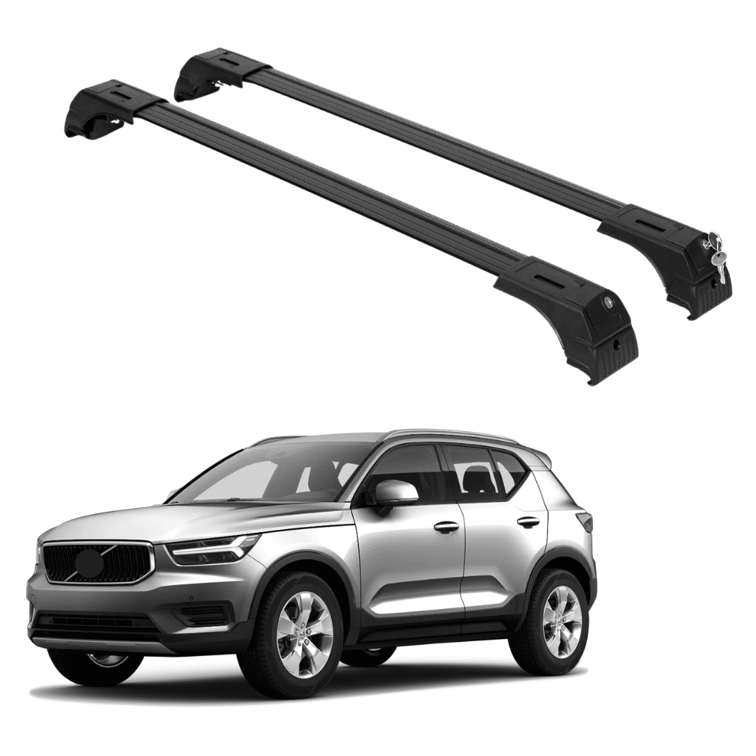 ERKUL Roof Rack Cross Bars for Volvo XC40 2018-2024 | Aluminum ...