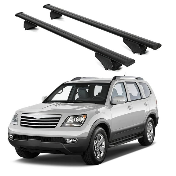 ERKUL Roof Rack Cross Bars for Toyota Land Cruiser 2024-2025 | Aluminum ...
