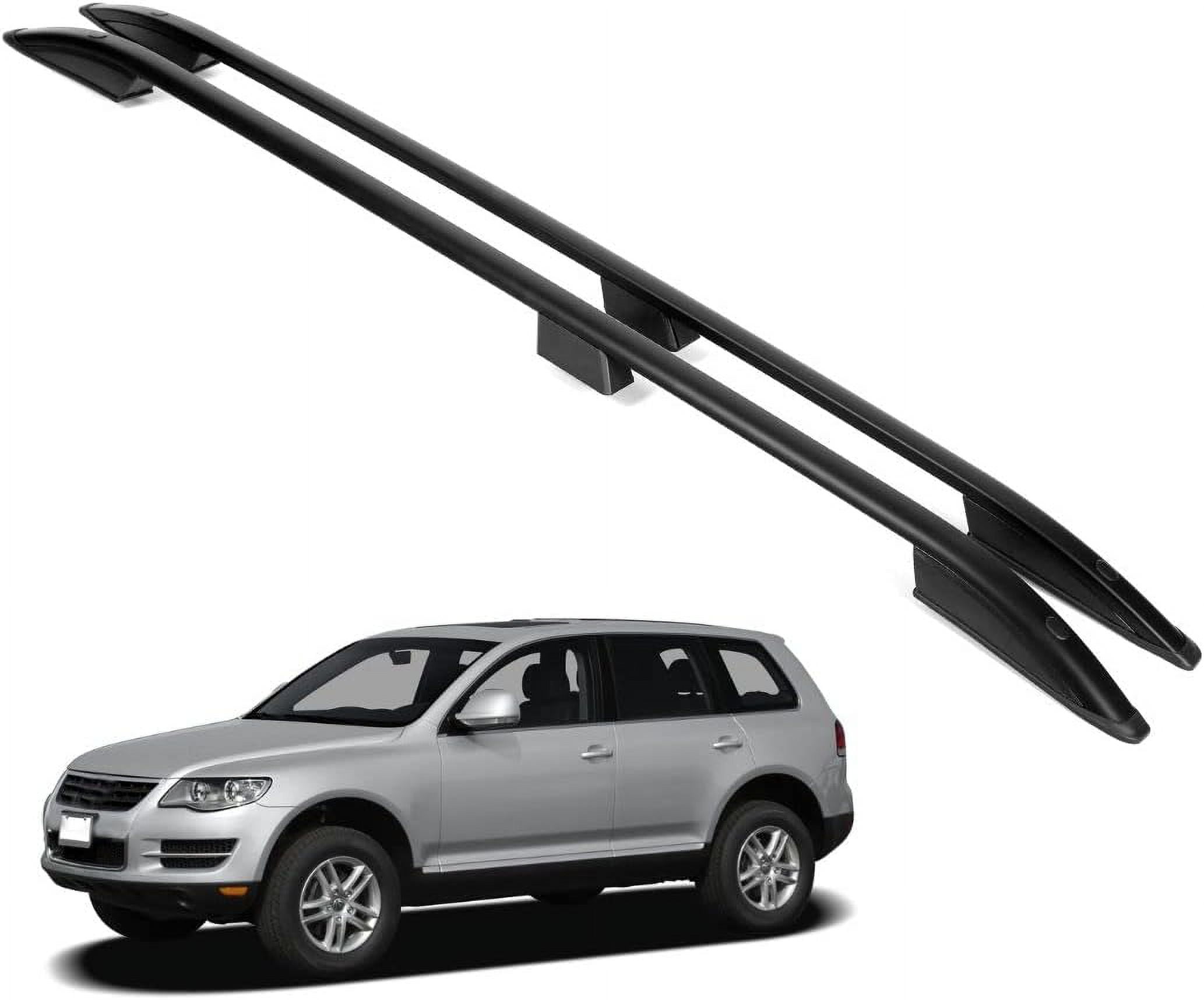 ERKUL Roof Side Rails Rack Compatible with Volkswagen Touareg 2004-2010 ...
