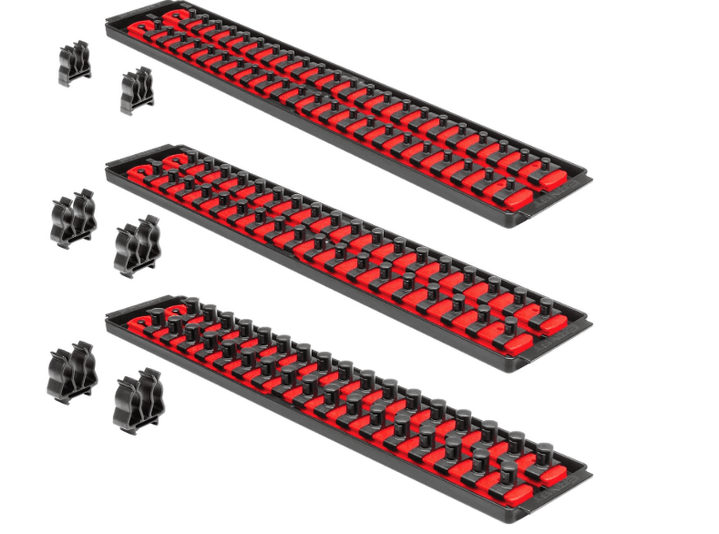 ERNST Socket Boss Combo 3-Pack Tool Organizer with Twist-Lock ...