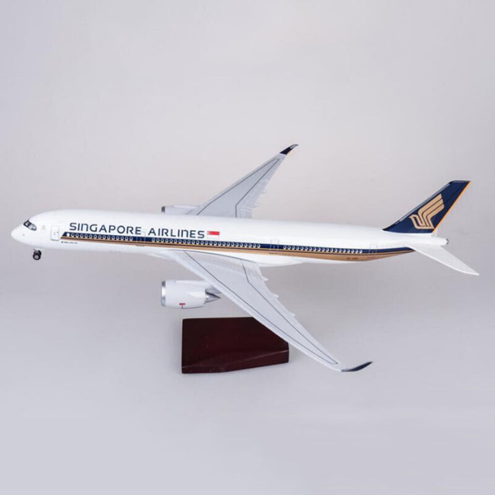 EROCK 1/142 LED Light Plane Singapore Airlines Airplane Model A350 ...