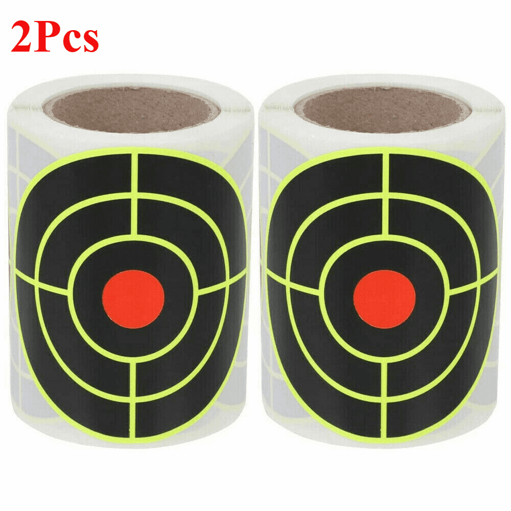 EROCK 250 Pcs / 1Roll Shooting Target Stickers Self Adhesive Paper ...