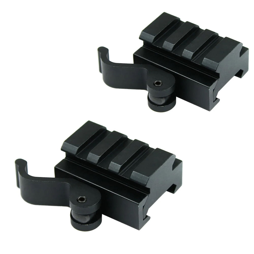 EROCK 2X 3-Slot 1/2" Mini Riser Quick Release Detach QD Block Mount for ...