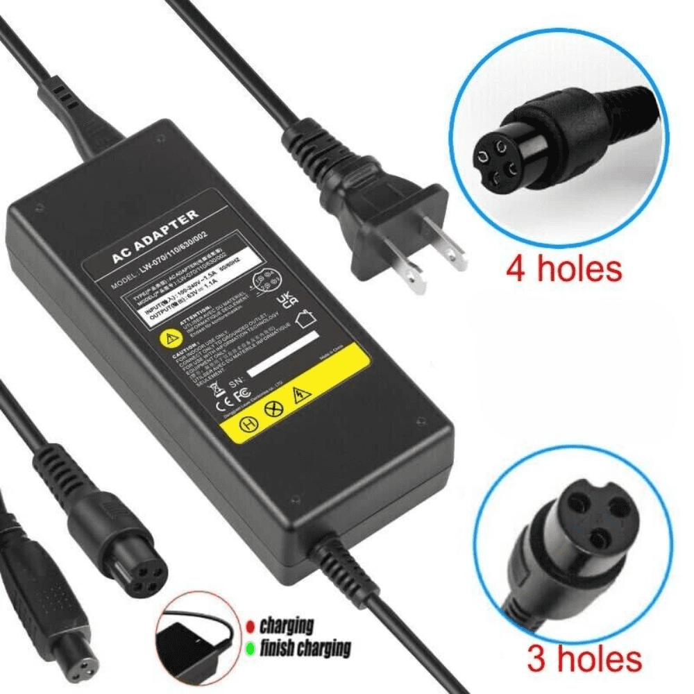 EROCK Charger For Hoverboard hovertrax Razor/Swagway X1/Swagtron T1/jetson V6/Ninebot - Walmart.com