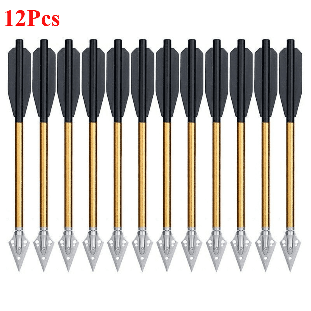 EROCK Mini Archery 6.0mm Pistol Crossbow Bolts 6.5" Aluminium Arrows ...