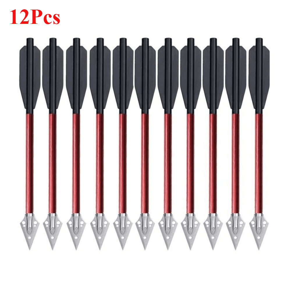 EROCK Mini Archery 6.0mm Pistol Crossbow Bolts 6.5" Aluminium Arrows ...