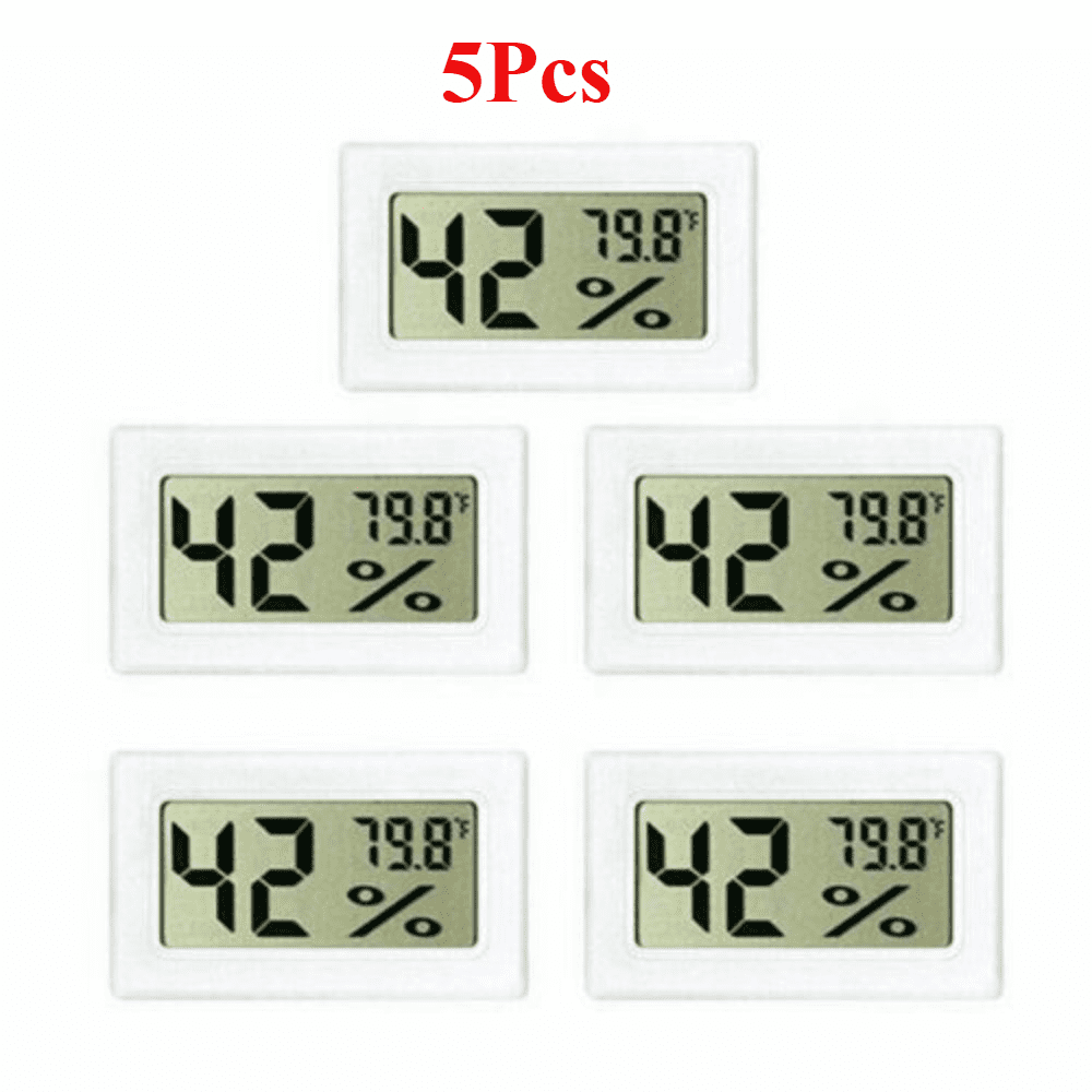 EROCK Mini Digital LCD Thermometer Humidity Meter Room Temperature ...