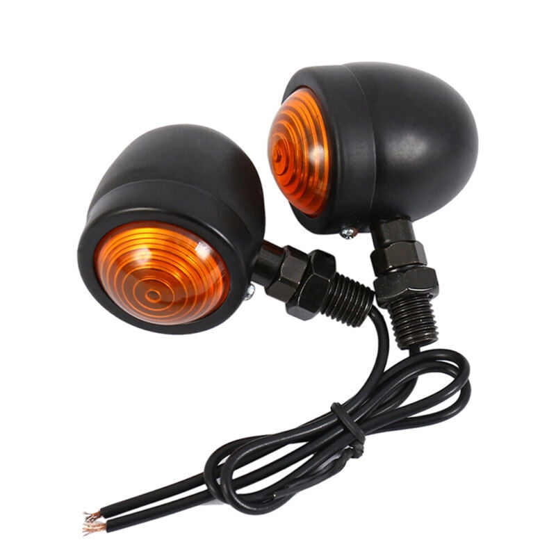EROCK Motorcycle Amber Turn Signal Bullet Blinker Indicator Light For ...
