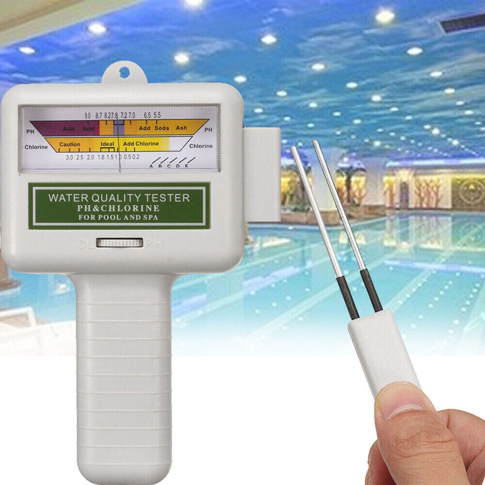 EROCK PC101 PH Meter Water Quality PH CL2 Chlorine Tester Level Meter ...