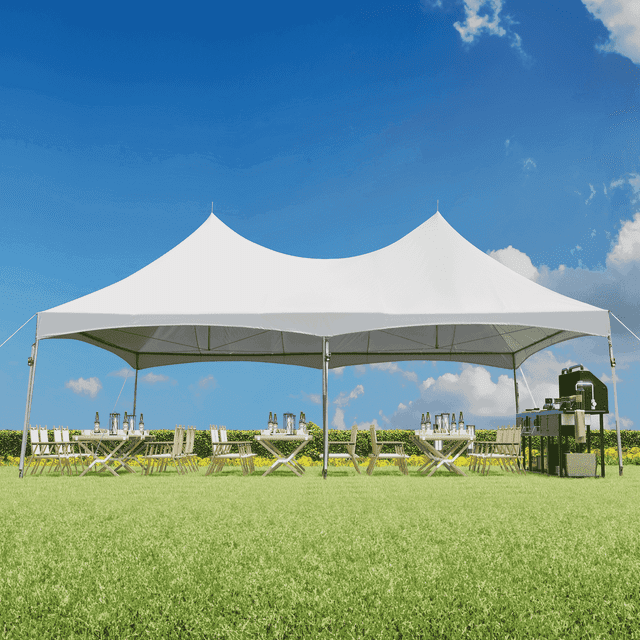 Erommy 20' x 30' High Peak Frame Style Party Tent, Outdoor Heavy Duty ...