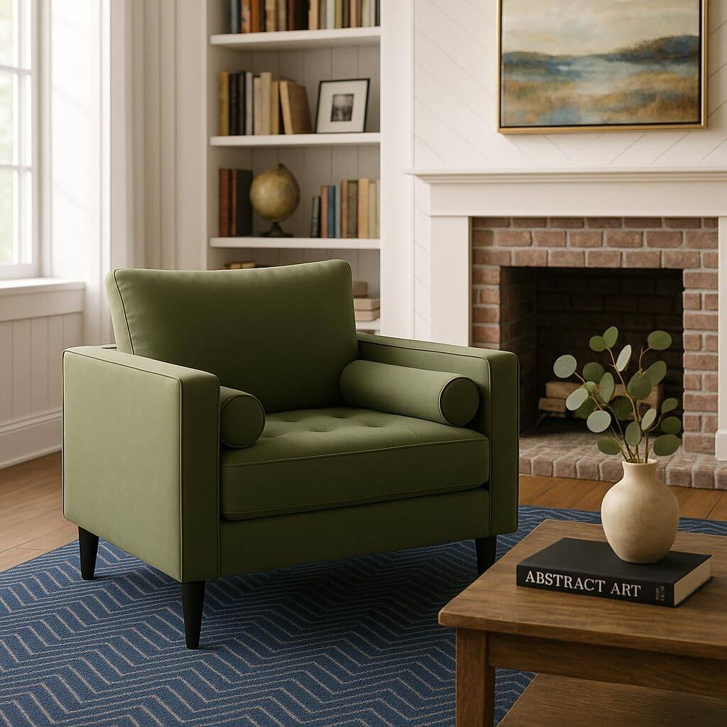 EROMMY 38" Oversized Accent Chair Armchair Over Sized Chairs for Living ...