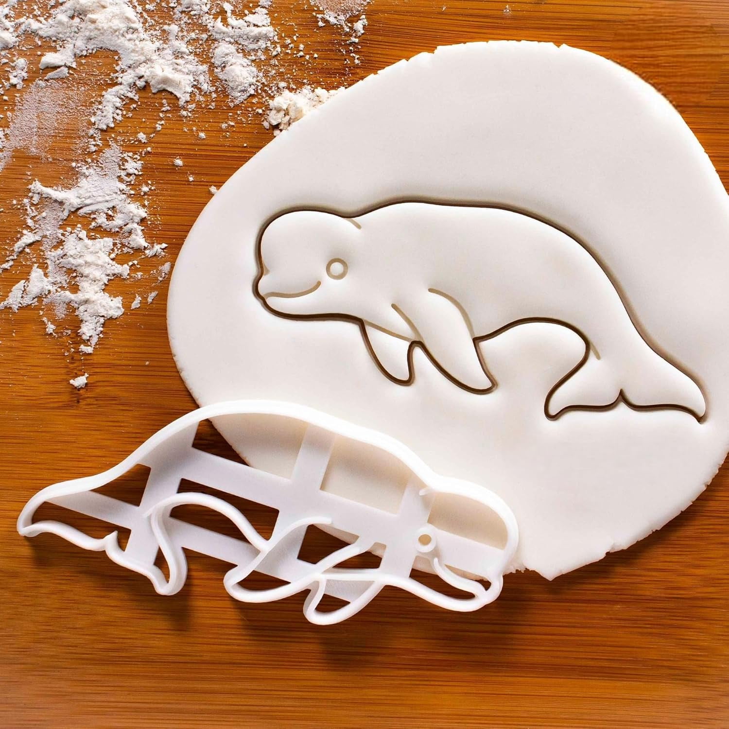 EROTNGO Beluga Whale Cookie Cutter Arctic Animal Biscuit Cutter for ...