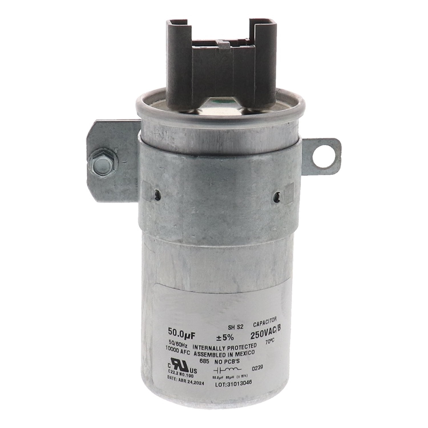 ERP Replacement Washing Machine 50-Microfarad Motor Run Capacitor for ...