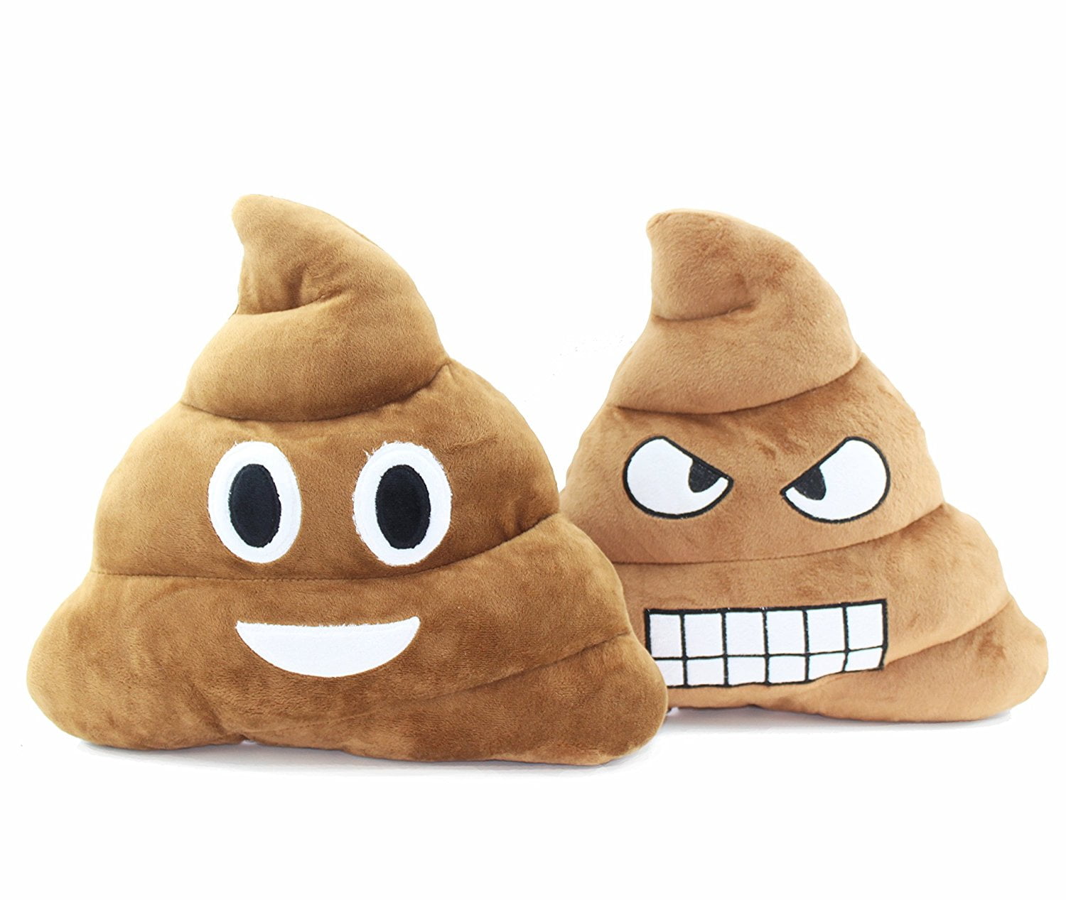 ERROR Smiling JuJu Set of 2 ~ 14" inches Smiley Emoji Poop Cushion ...