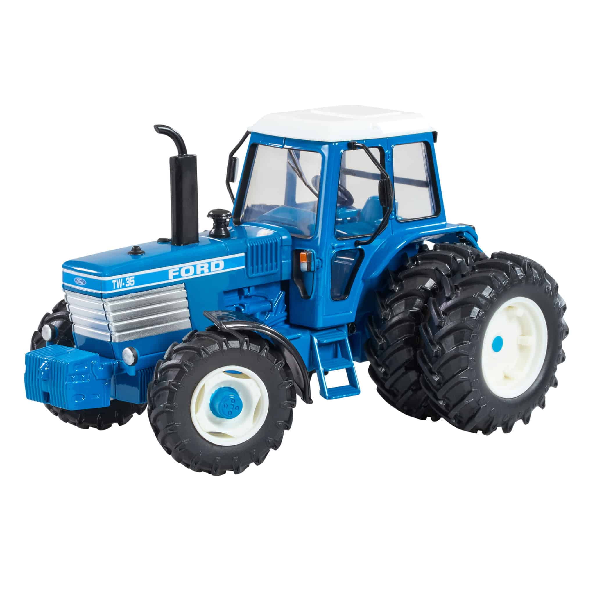 ERTL Britians 1/32 Ford TW-35 Tractor with Cab & Rear Dual Wheels 43394 ...