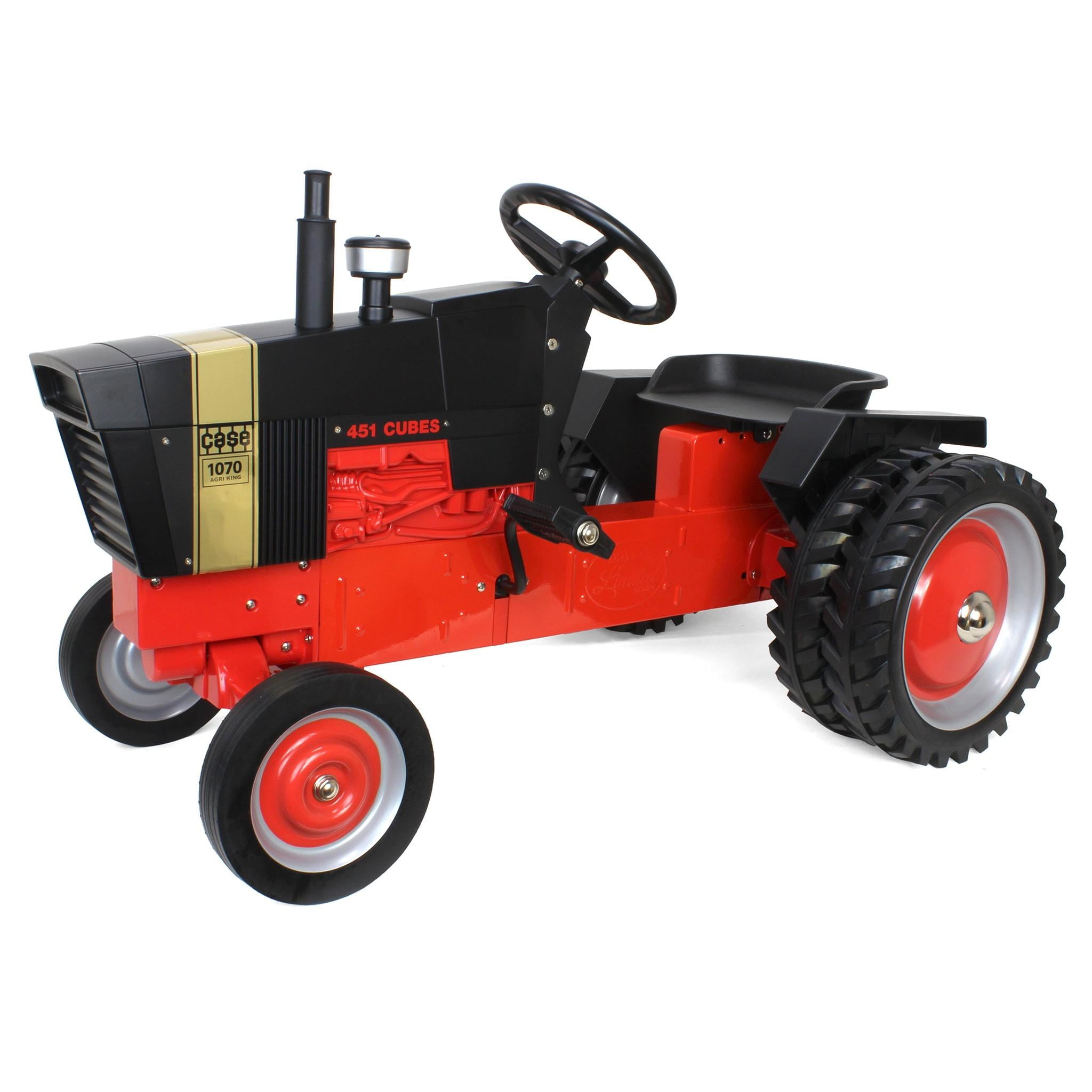 ERTL Case 1070 Agri King Black Knight Demonstrator Pedal Tractor 44394 ...