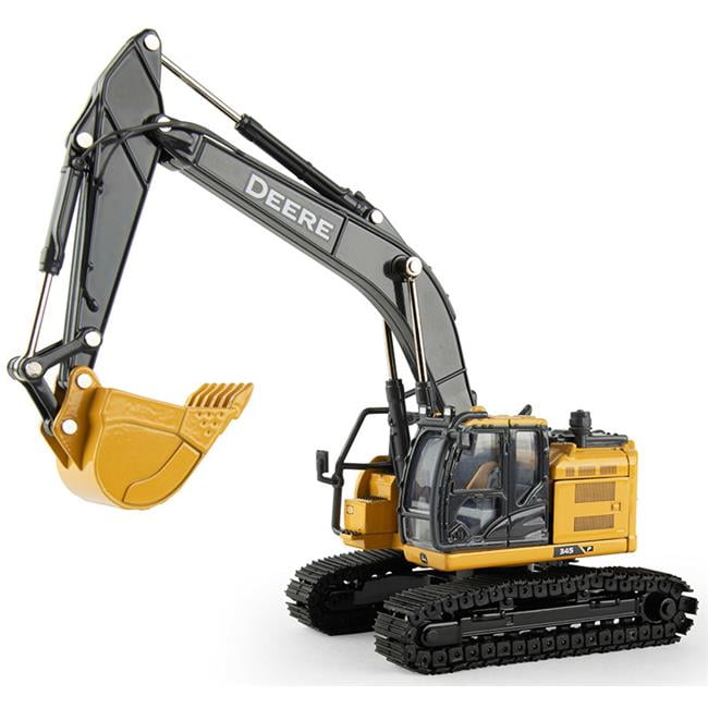 ERTL ERT45907 John Deere 345 P-Tier Excavator Model Kit, Yellow ...