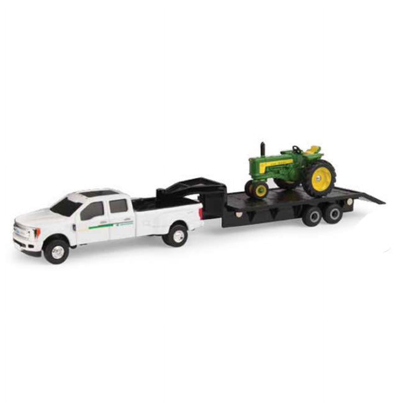 ERTL John Deere 530 Tractor & Ford F350 Dually Pickup Truck with 5th ...