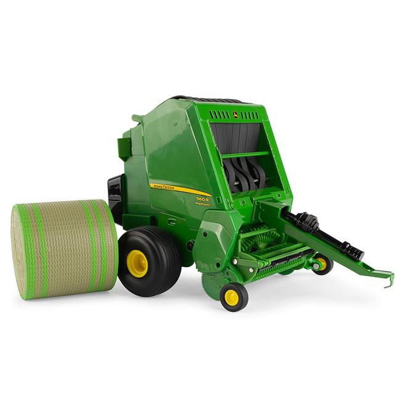 ERTL John Deere 560R Round Baler with Hay Bale Toy - Walmart.com