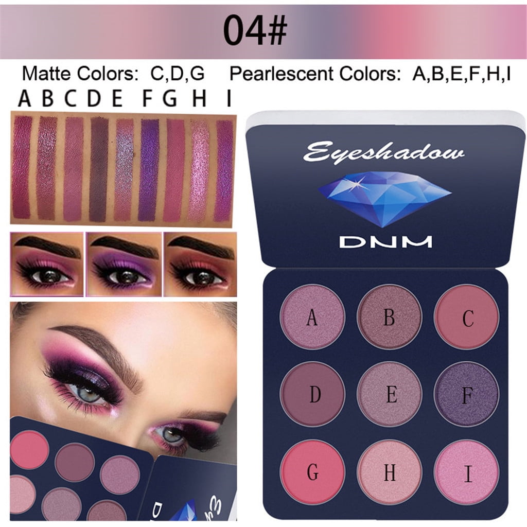 ERTUTUYI Cosmetics Cosmetic Matte Eyeshadow Cream Makeup Palette ...