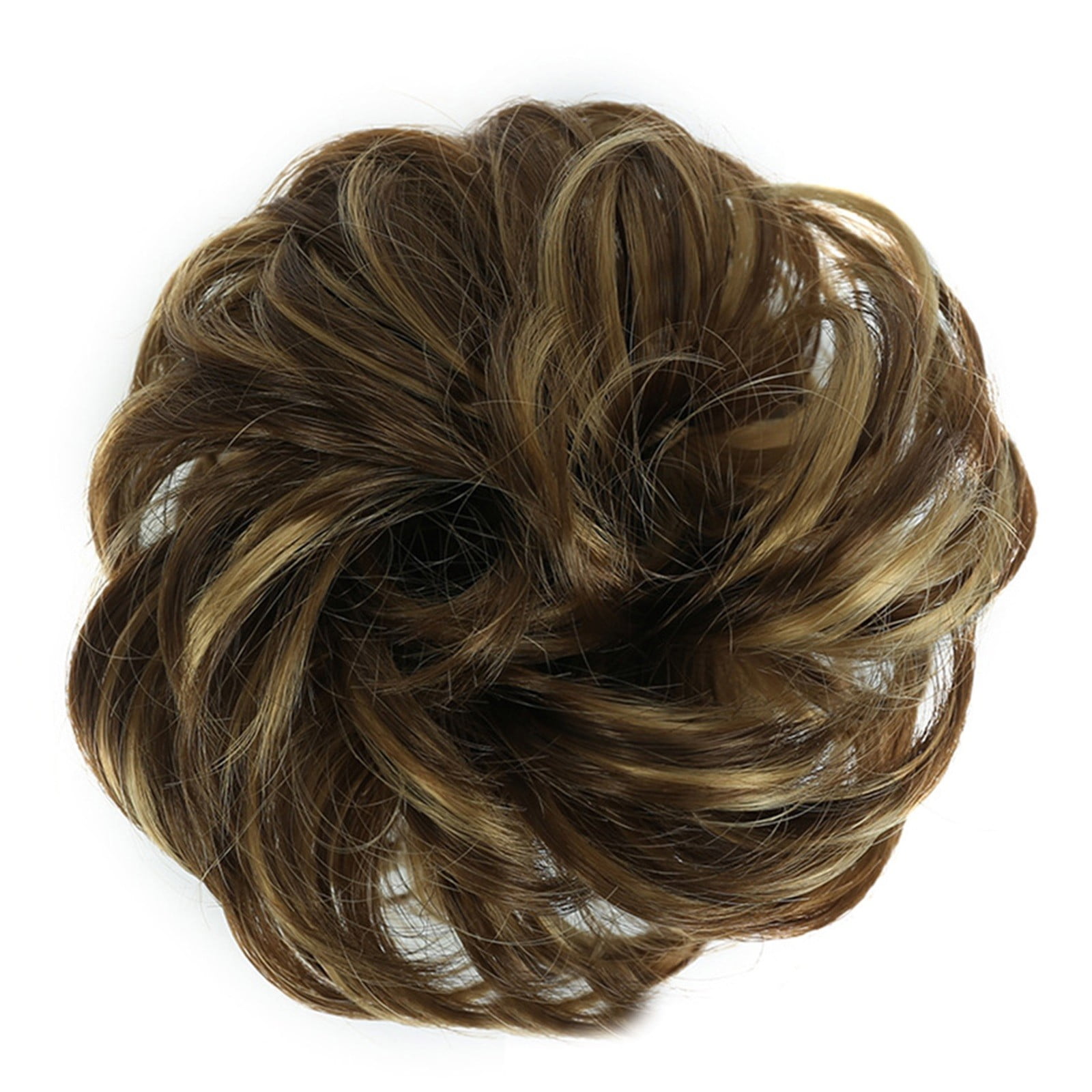 ERTUTUYI Wigs Curly Bun Extension Messy Bun Hair Piece Scrunchie updo ...