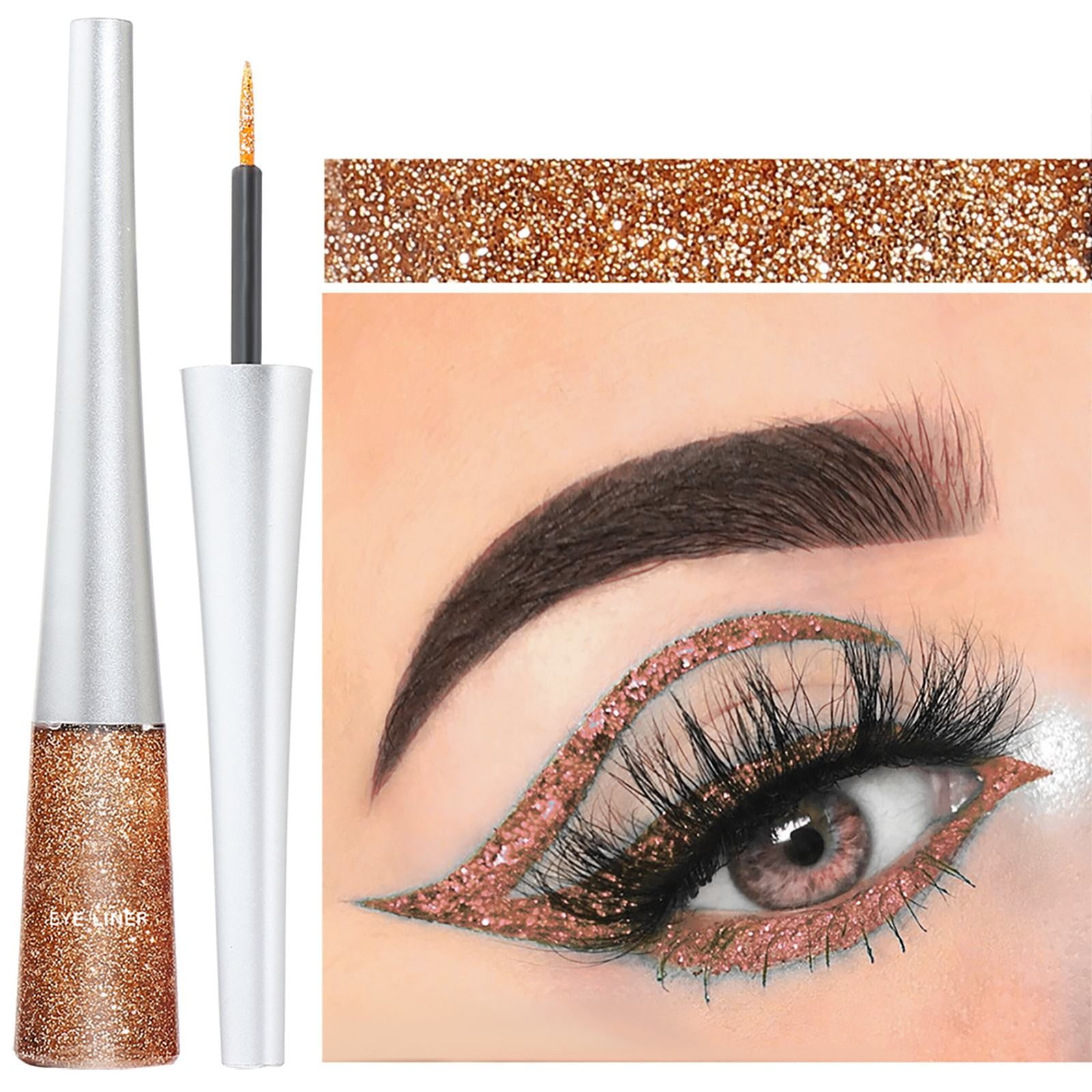 ERTUTUYI Waterproof Makeup Eyeshadow 16 Color Shiny Golden Onion Powder ...