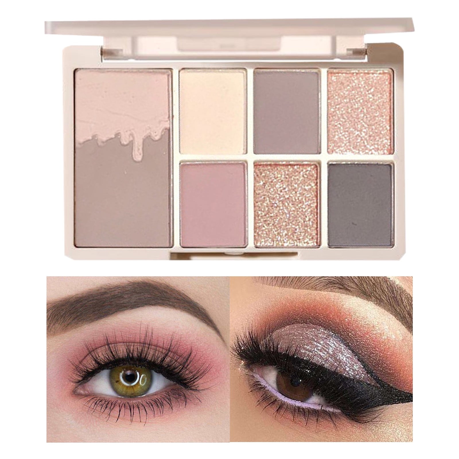 ERTUTUYI Cosmetics Eyeshadow Chestnut Seven Color Eye Shadow Beginner ...