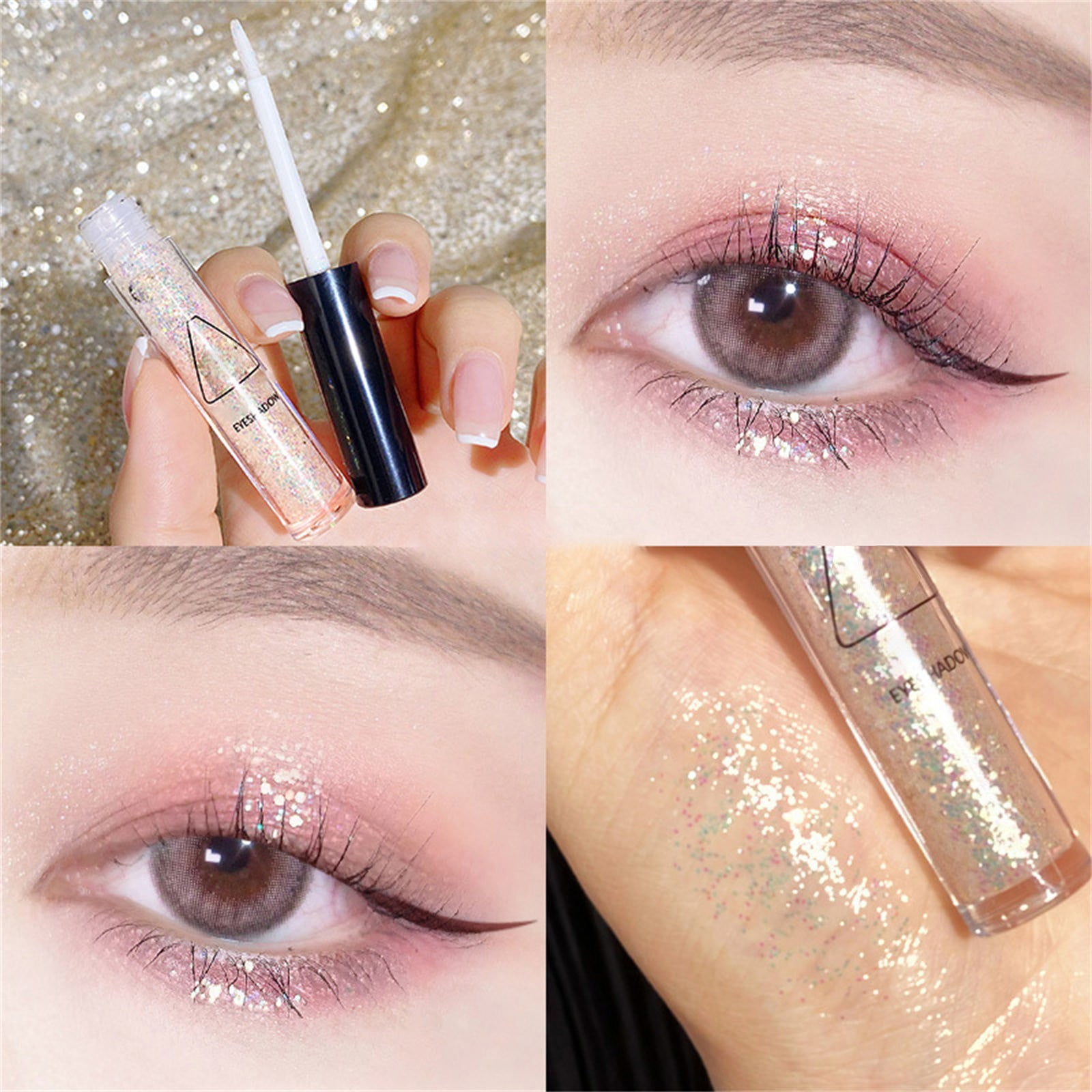 ERTUTUYI Liquid Eyeshadow Eyeshadow Star Diamond Streamer Liquid ...