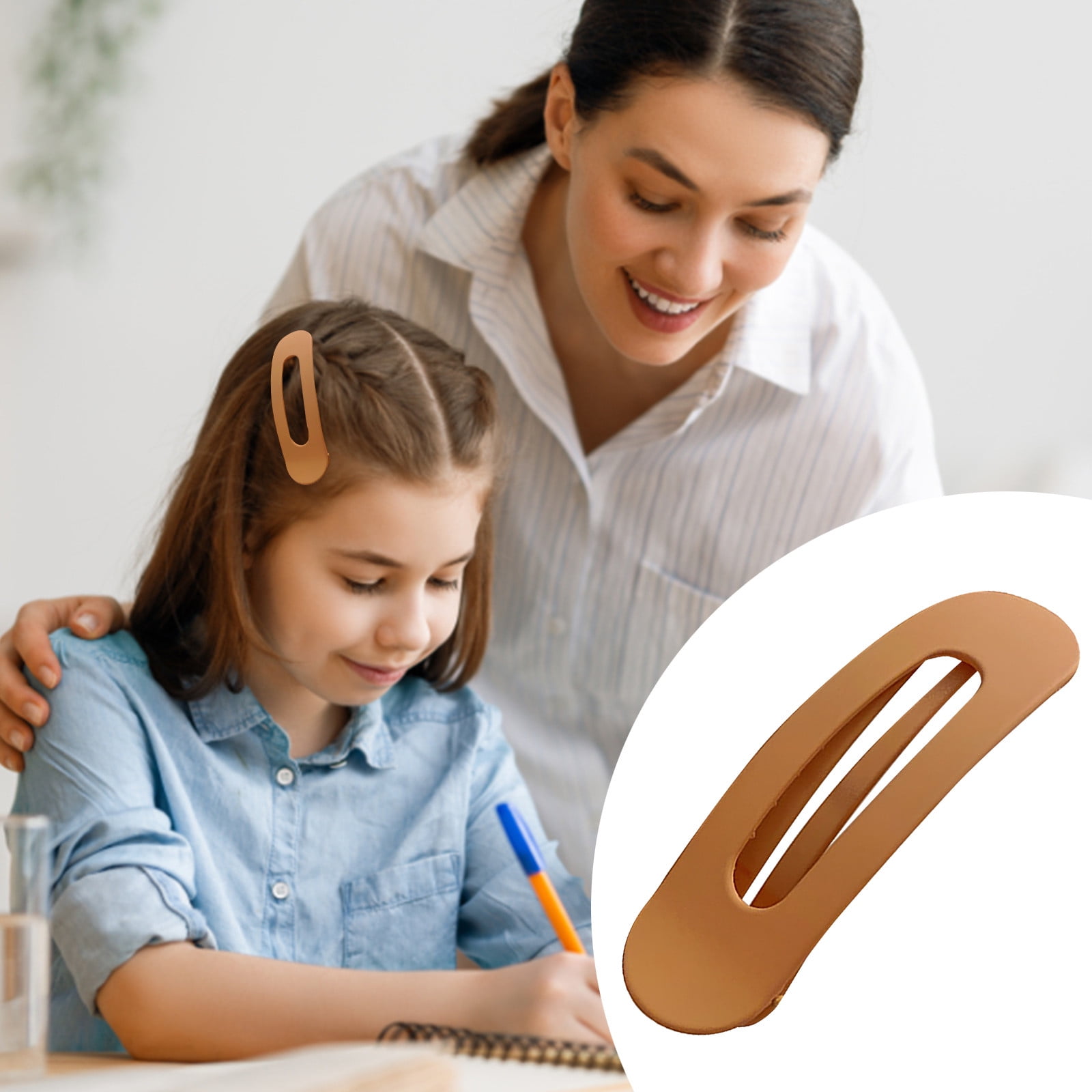 ERTUTUYI Hair Clips Clip Side Frosted Toothed Hair Clip For Women Girls ...