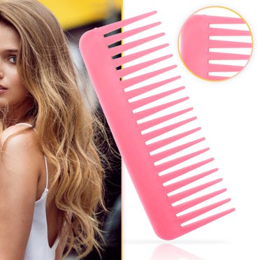 Danielle Creations Eco Conscious Wide-Tooth Hair Comb, Multi-Color ...